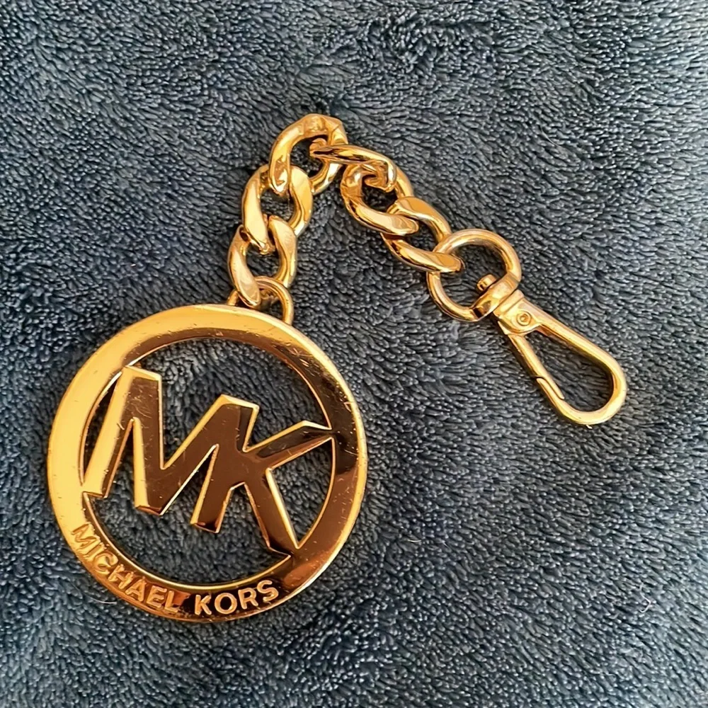 Michael Kors | Accessories | Michael Michael Kors Mk Circle Key Fob ...